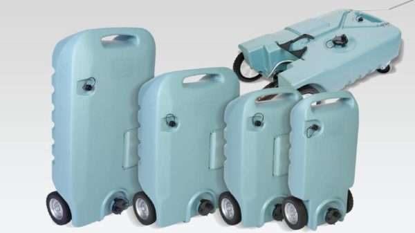 The best way to empty your portable RV waste tank